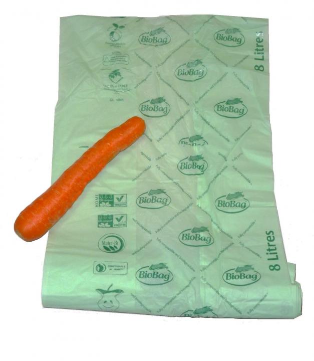 Bio Müllbeutel kompostierbar 10L grün | Plastikfreies ...